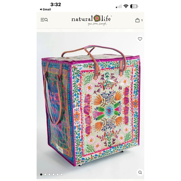 NATURAL LIFE | Storage & Organization | Natural Life Boho Floral ...